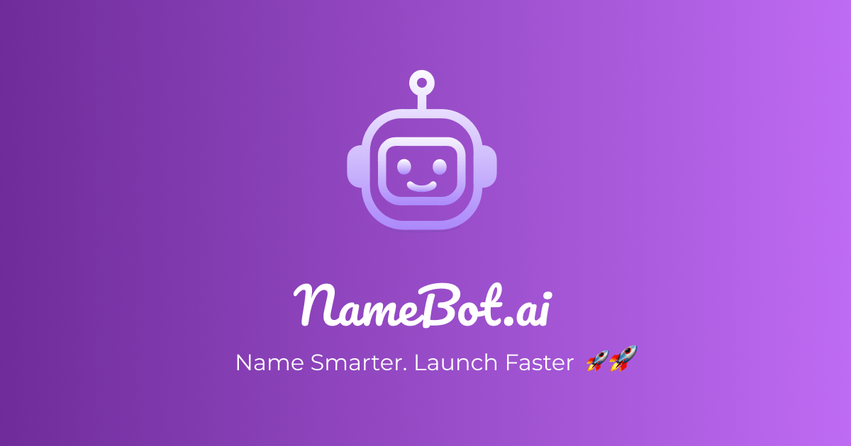 NameBot | Free AI Business Name Generator with Branding Tools